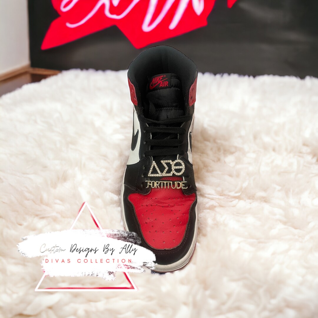 Delta Sigma Theta Shoe Lace Charms - Etsy