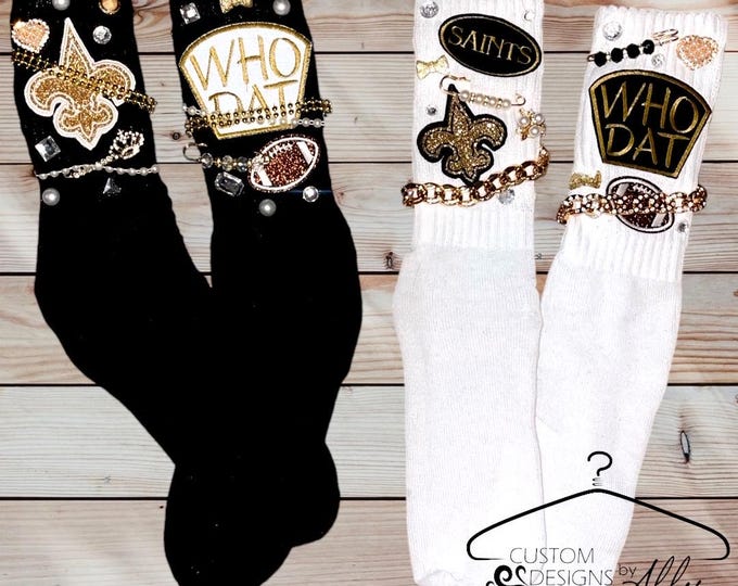 Jeweled Junk Socks - Etsy