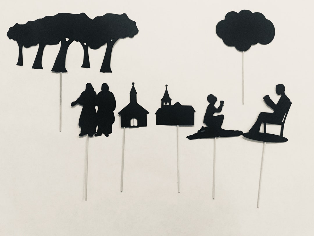 First Vision Shadow Puppet SVG Cut File - Etsy