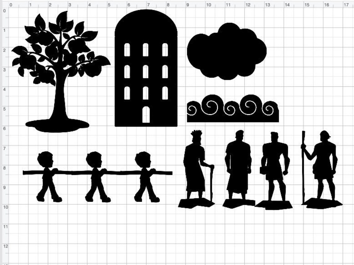 Lehi's Dream Shadow Puppet SVG Cut File - Etsy