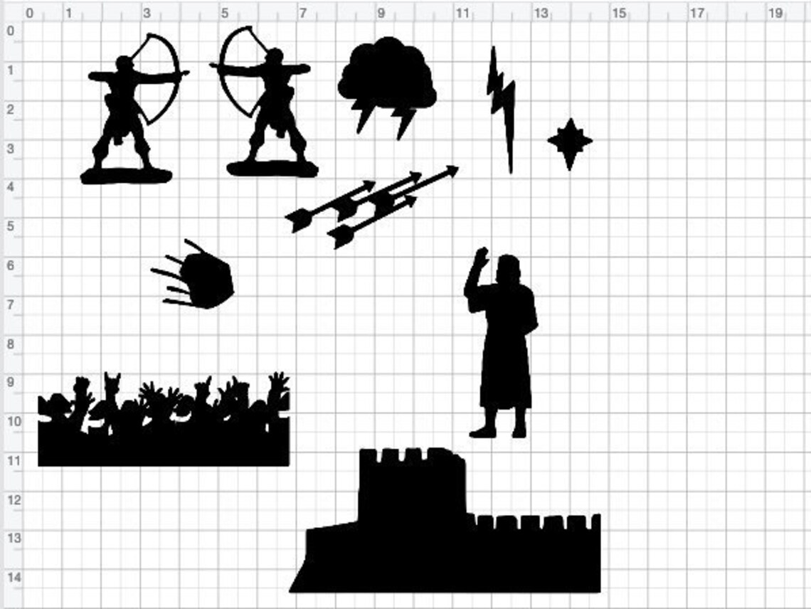 Samuel the Lamanite Shadow Puppet SVG Cut File - Etsy