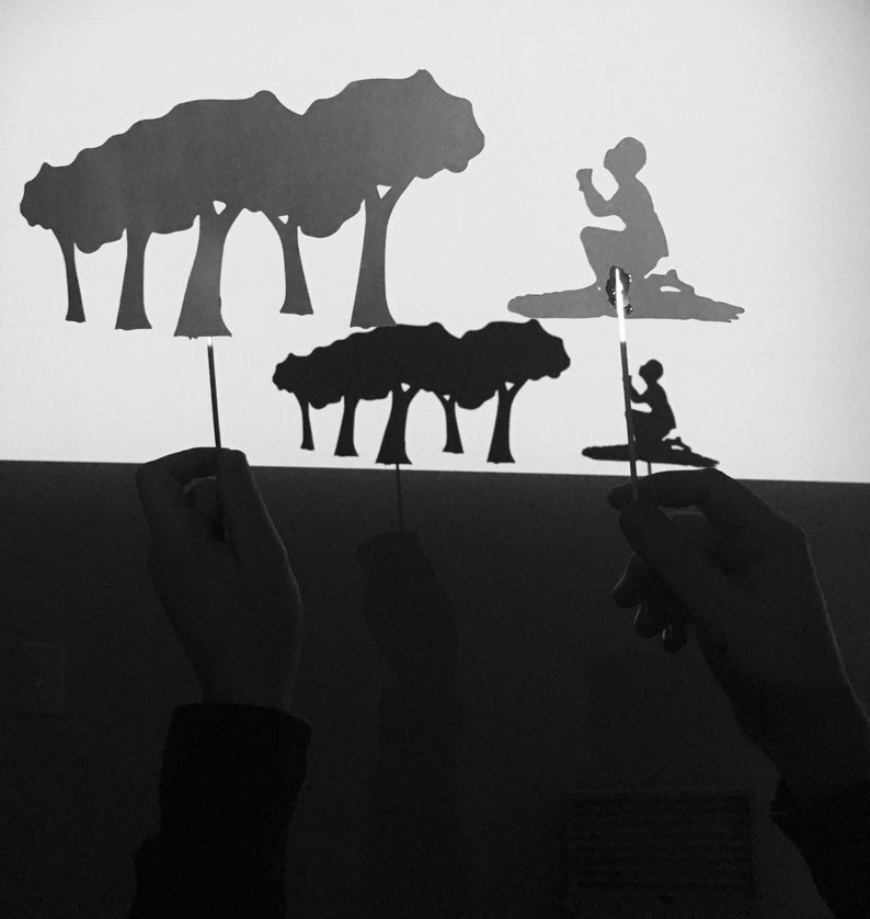 First Vision Shadow Puppet SVG Cut File - Etsy Canada