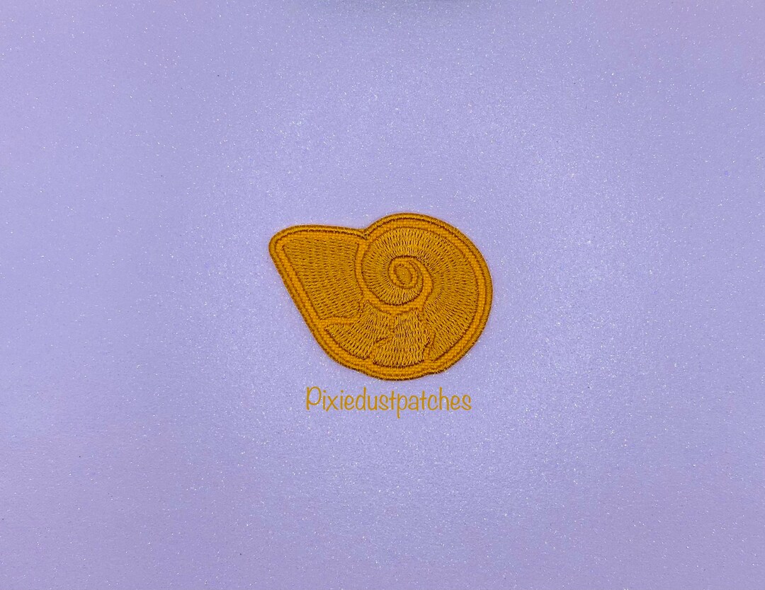 Ursula Shell Necklace Patch the Little Mermaid - Iron on & Sew On - Etsy