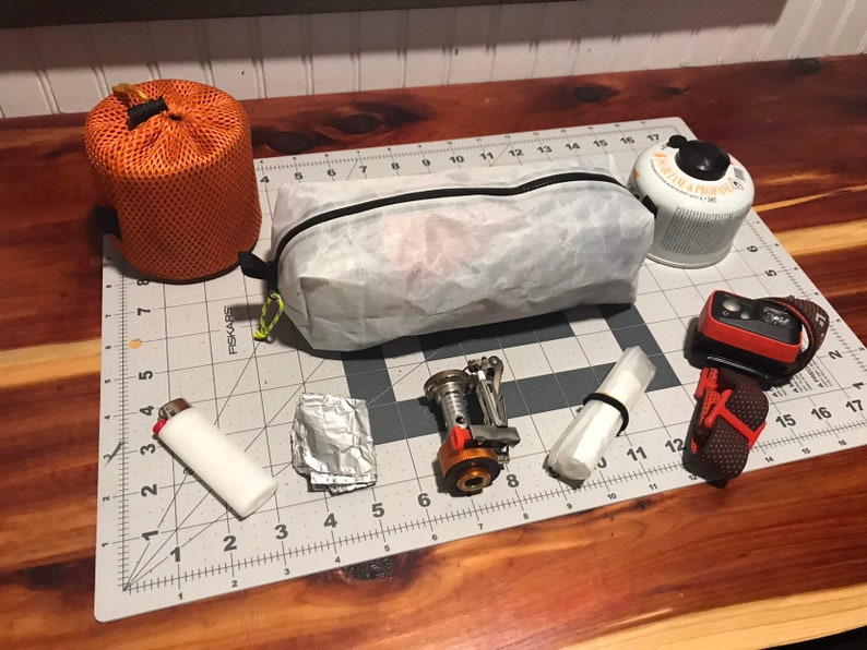 Dyneema/ultra Ultralight Zip Ditty Bag Cuben Fiber DCF - Etsy