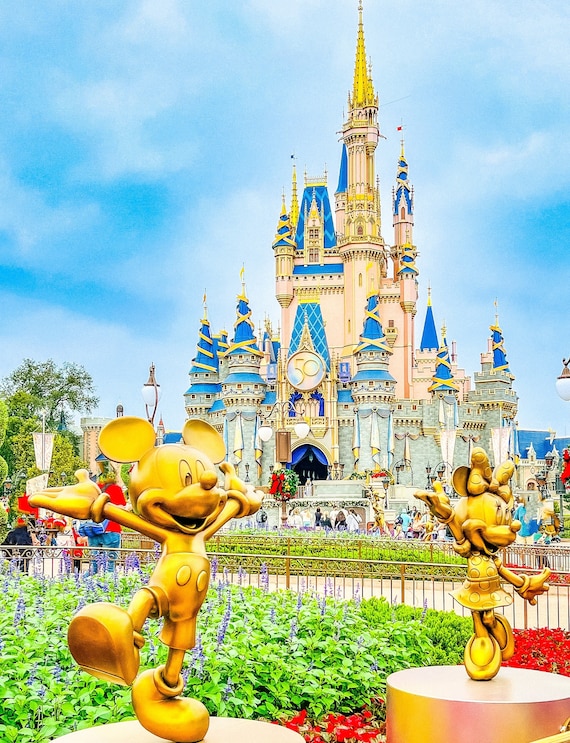 Mickey Minnie Mouse Cinderella Castle