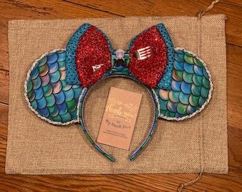 Ariel Inspired Disney Ears - Etsy