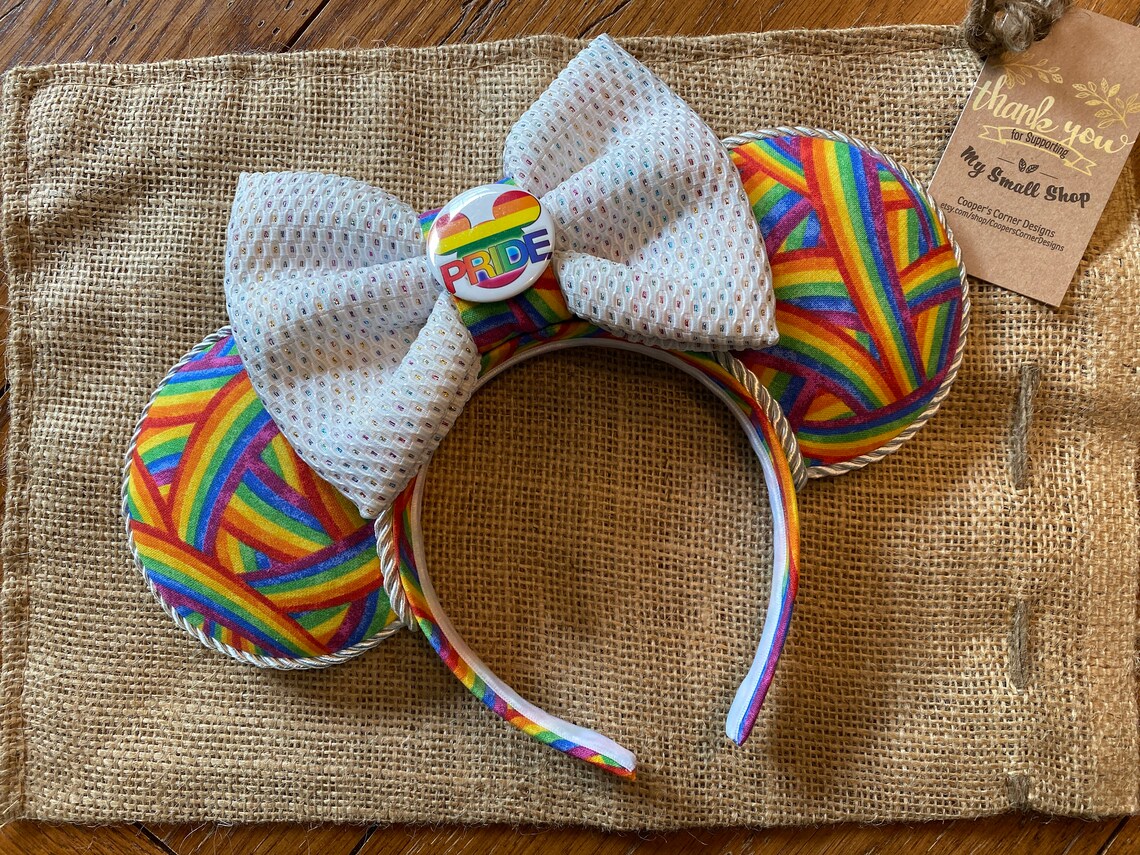 Pride Mouse Ears LGBTQIA Pride - Etsy