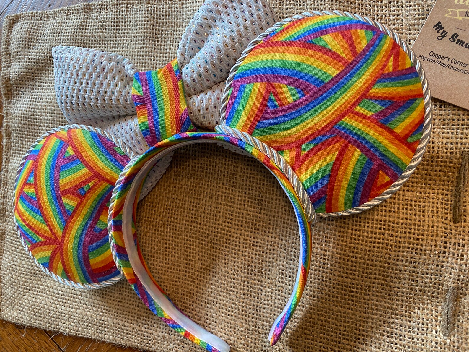 Pride Mouse Ears LGBTQIA Pride - Etsy