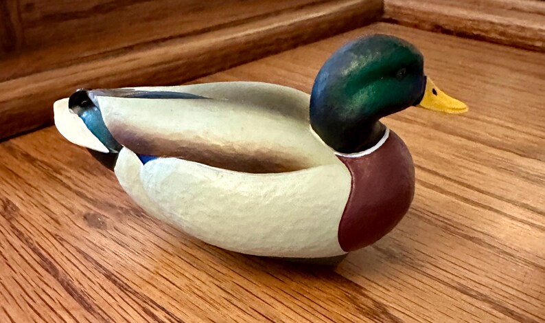 Hand Painted Jett Brunet Miniature Decoy - Etsy