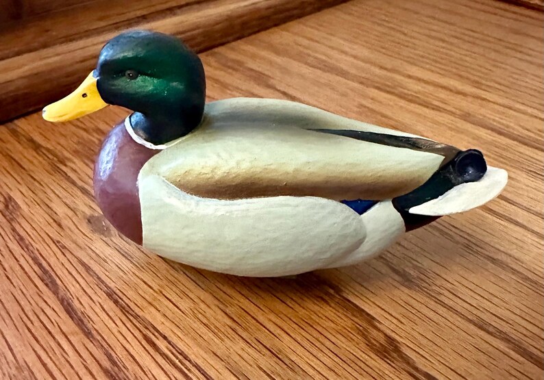 Hand Painted Jett Brunet Miniature Decoy - Etsy