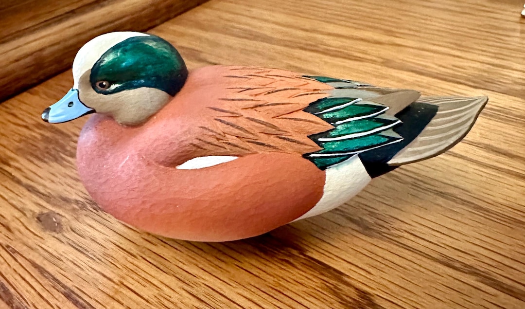 Hand Painted Jett Brunet Miniature Decoy - Etsy