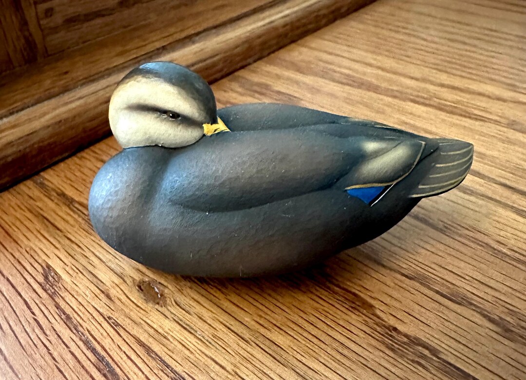 Hand Painted Jett Brunet Miniature Decoy - Etsy