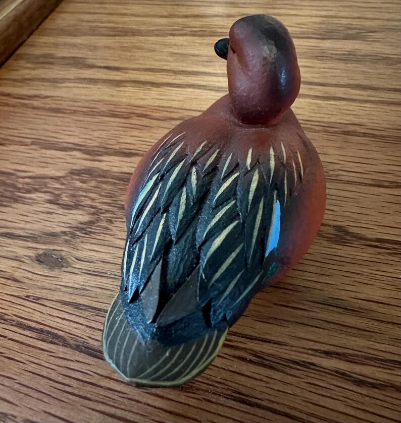Hand Painted Jett Brunet Miniature Decoy - Etsy