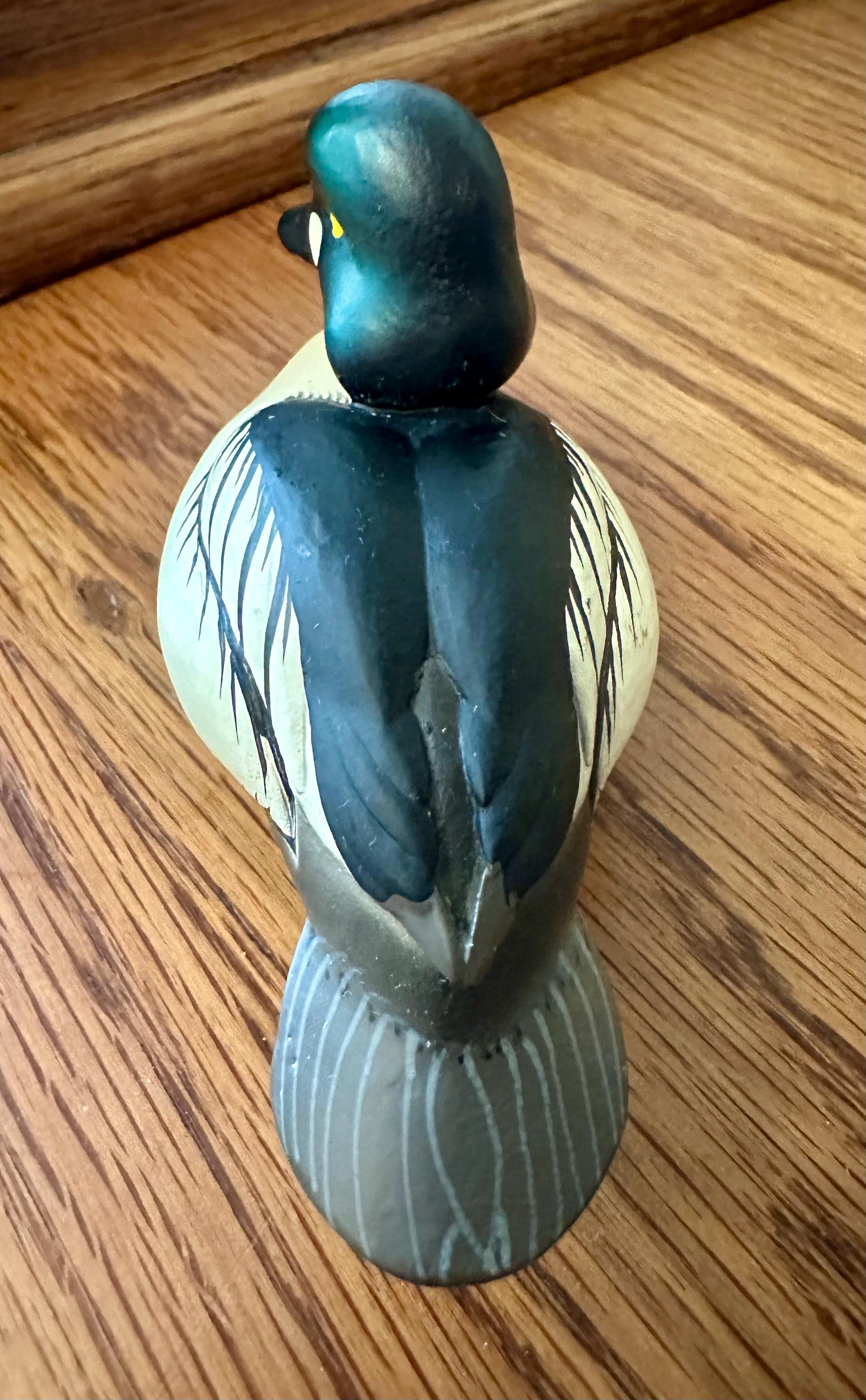 Hand Painted Jett Brunet Miniature Decoy - Etsy