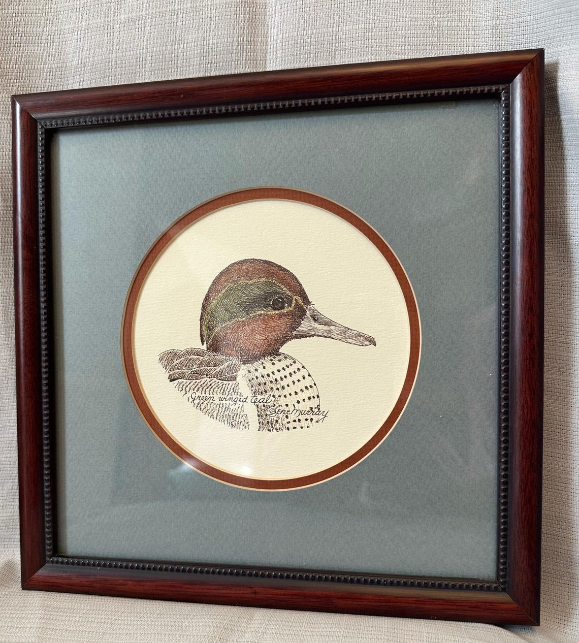 Framed Gene Murray Lithograph - Etsy