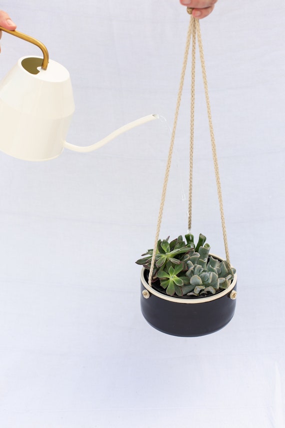 Ceramic Hanging Planter Handmade Hanging Planter Hanging | Etsy