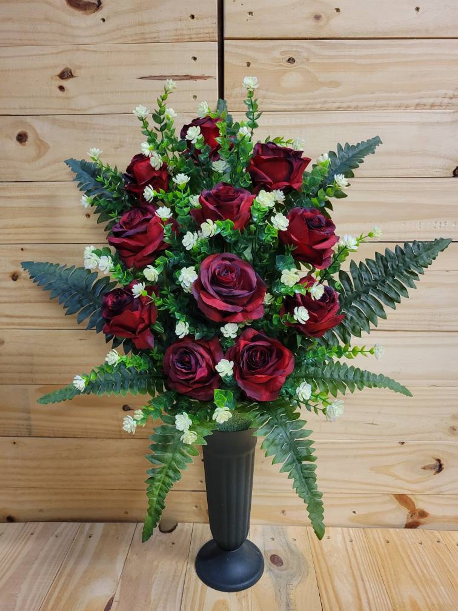 Cemetery Flowers Cemetary Flowers Flowers for Cemetery | Etsy