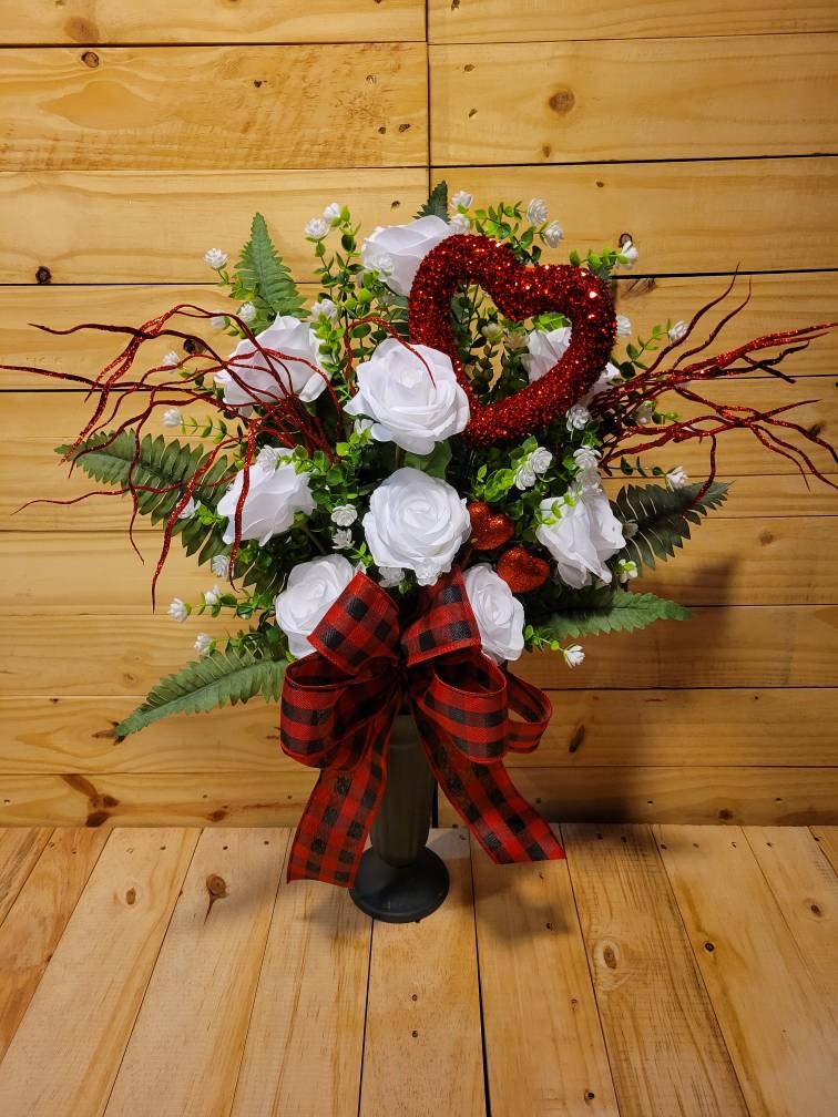 Cemetery Flowers Cemetary Flowers Gravesite Decor - Etsy