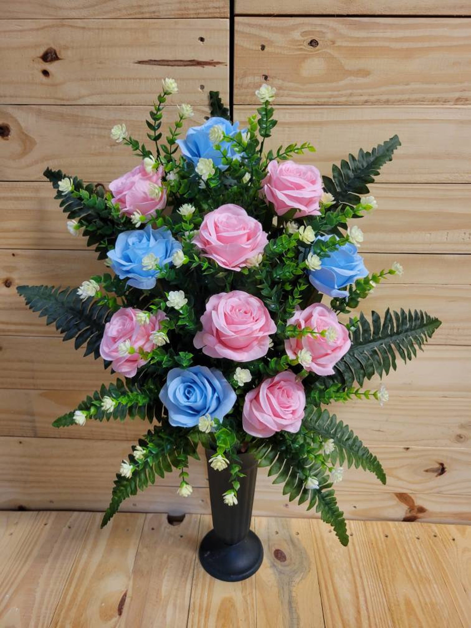 Cemetery flowers cemetary flowers Thanksgiving cemetery | Etsy