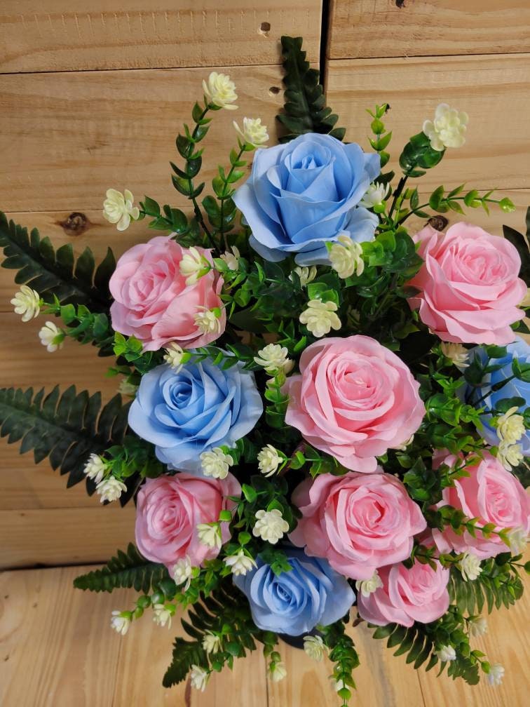 Cemetery flowers cemetary flowers Thanksgiving cemetery | Etsy