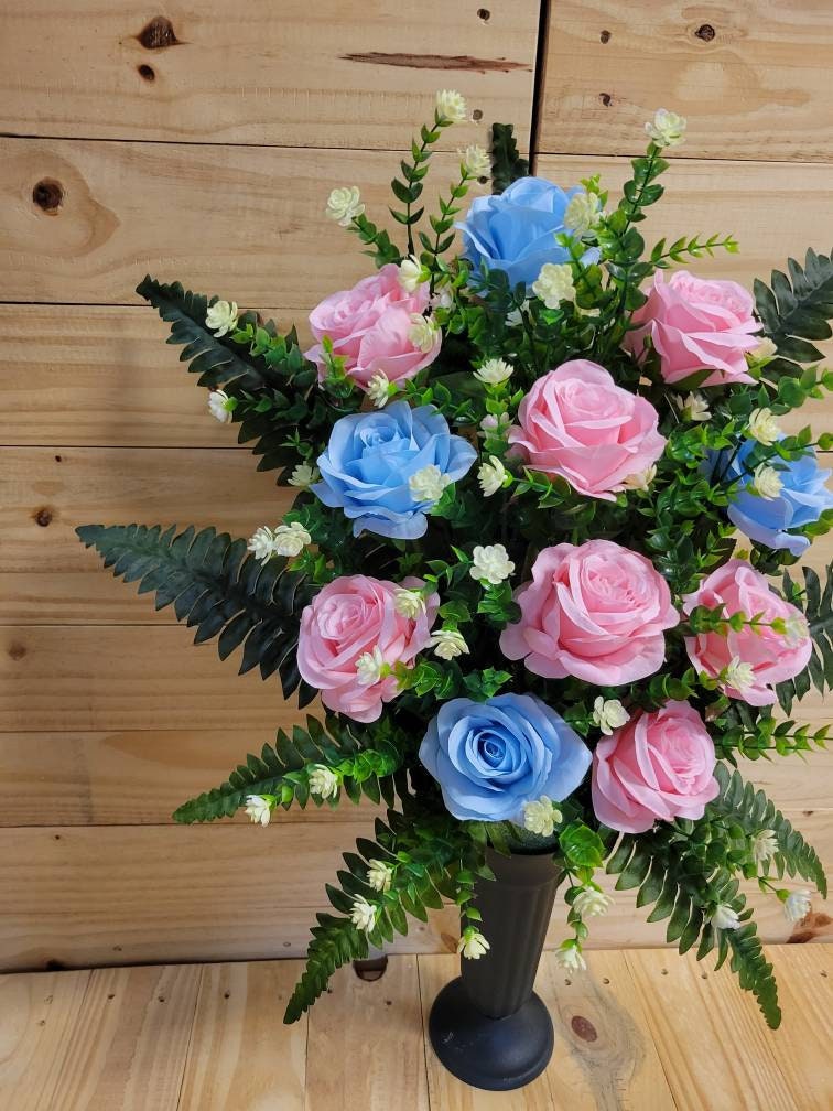 Cemetery flowers cemetary flowers Thanksgiving cemetery | Etsy