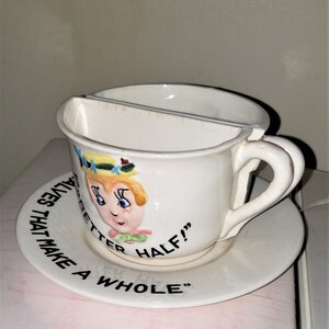 Two Halves Make A Whole Coffee Cup Set - Etsy
