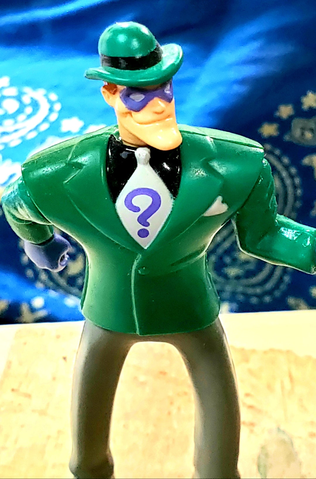 The Riddler - D C Comics - 1994 - Happy Meal Toy - Etsy