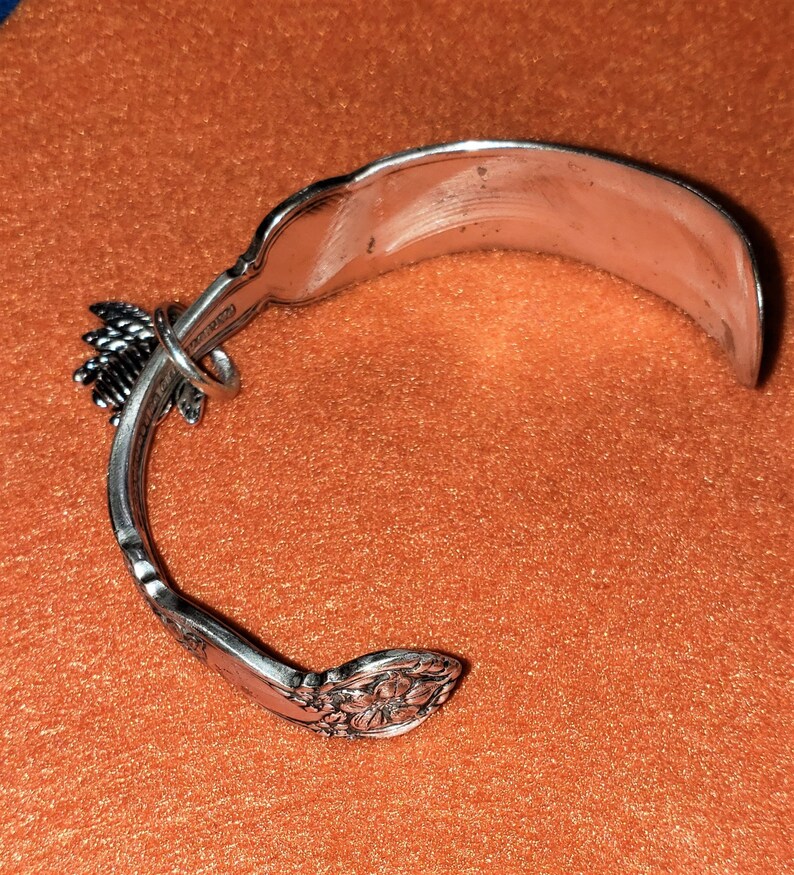 Butter Knife Cuff With Bee Charm - Etsy