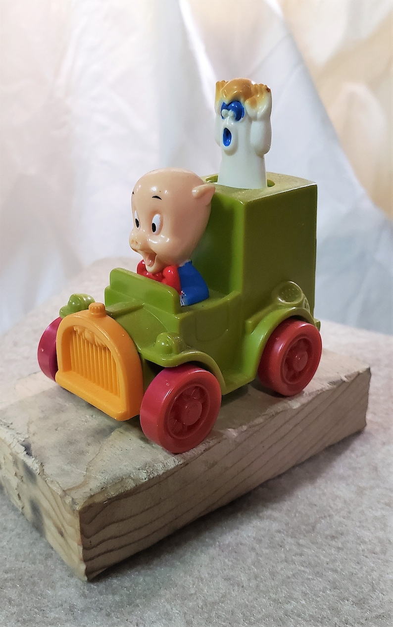 Warner Bros Disney Porky Pig Ghost Catchers Truck Safe 1992 Kids Meal ...