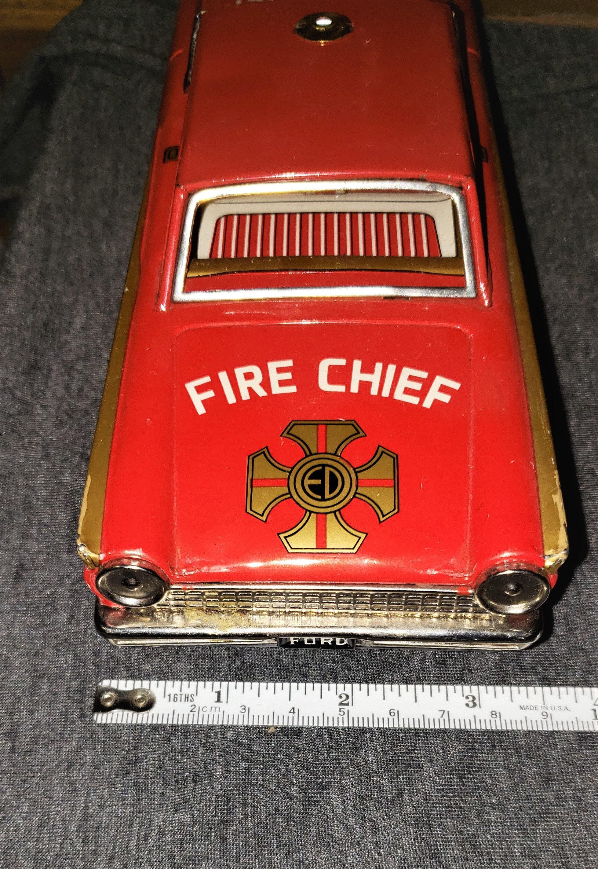 Ford Fire Chief S - 283 Model Car - Etsy