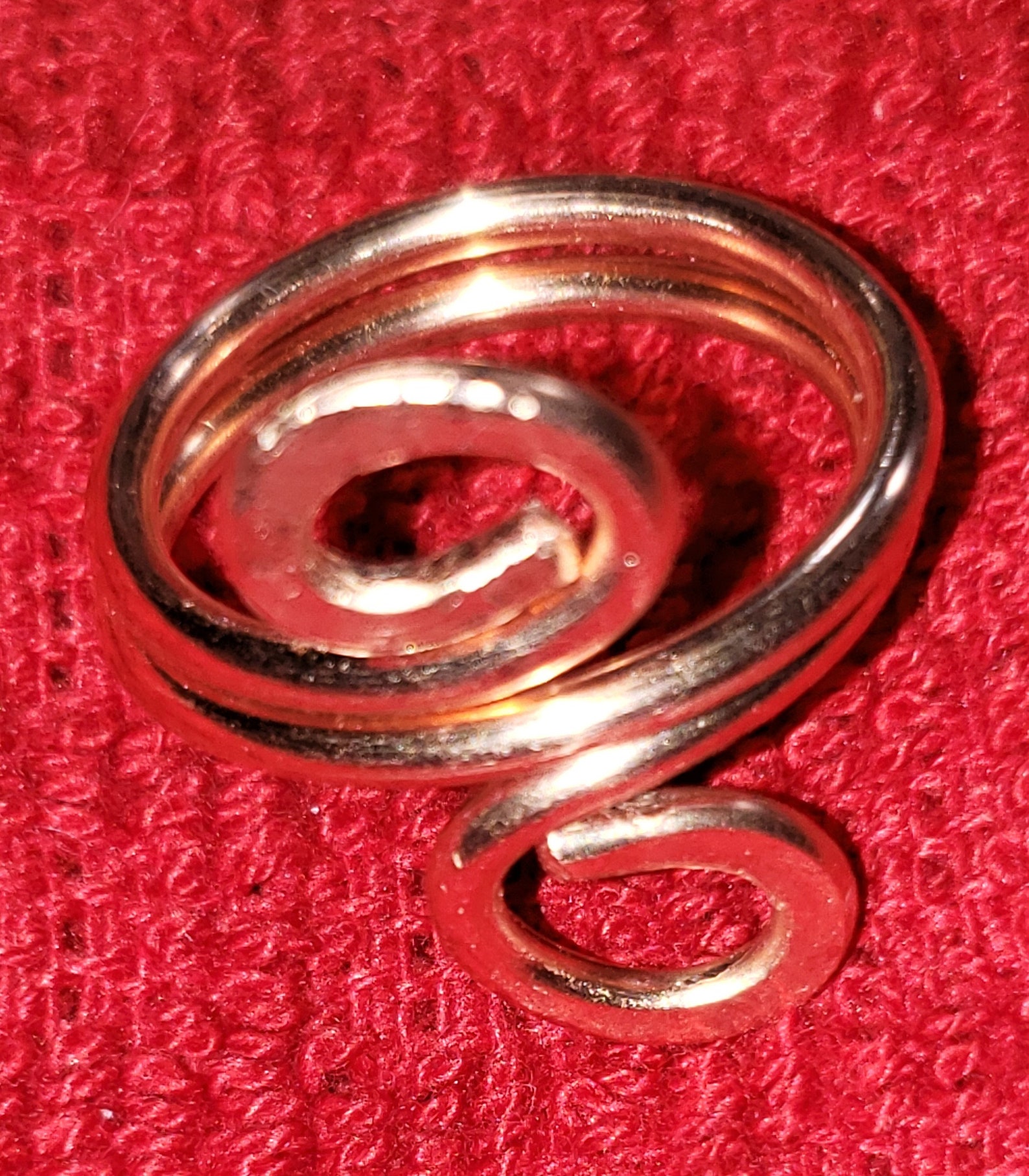 Simple Copper Twist Ring - Etsy