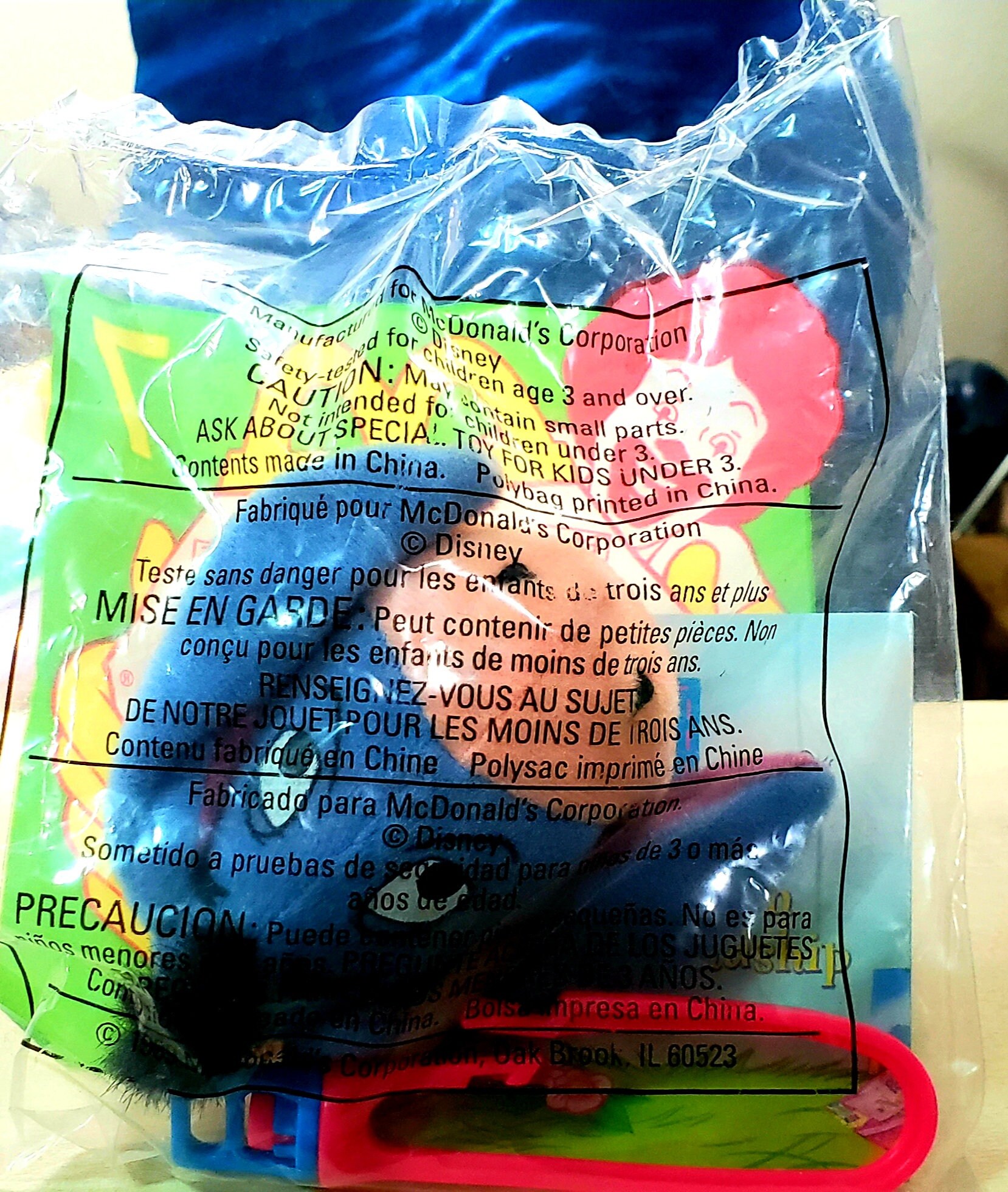 Eeyore - Soft Toy - Winnie the Pooh - 1999 - Happy Meal Toy - Etsy