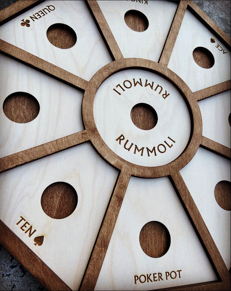 Rummoli Board Game Digital Download | Instant Download | Laser File ...