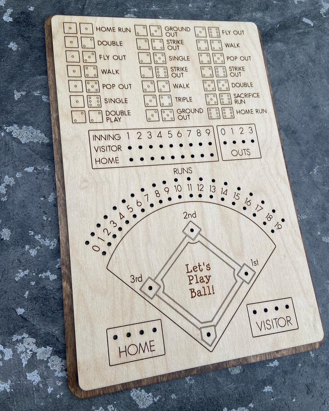 Dice Baseball - Etsy Canada