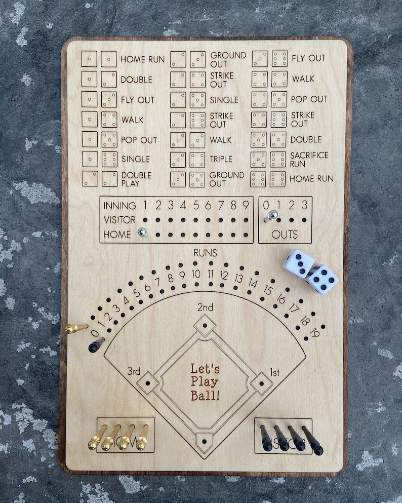 Dice Baseball - Etsy Canada