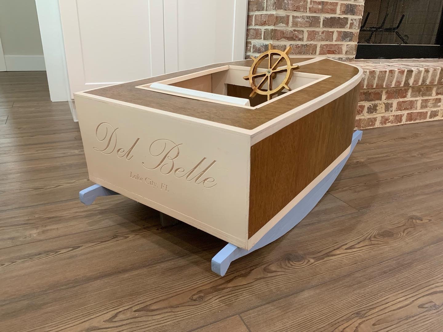 Kids Wood Rocking Boat - Etsy