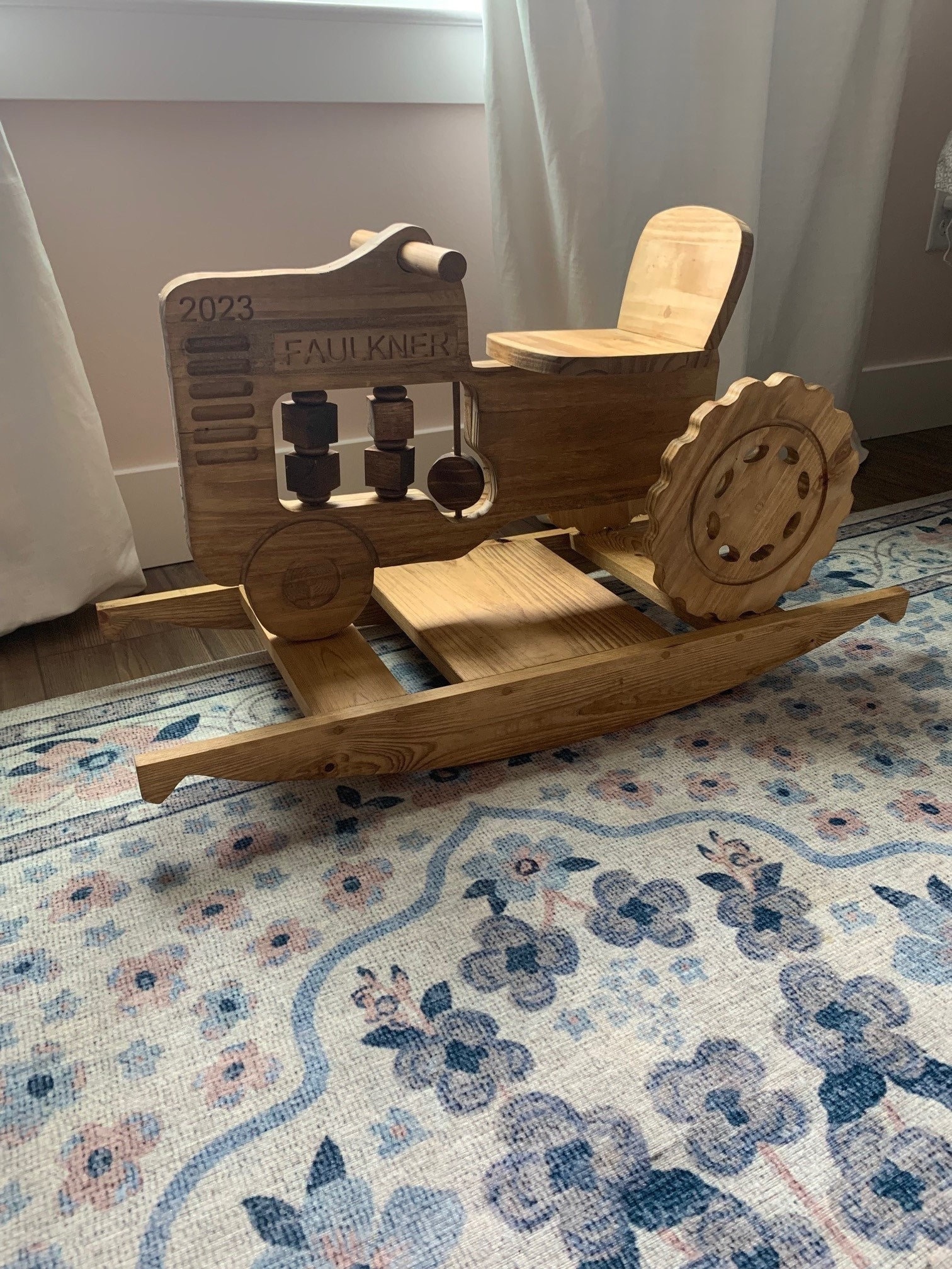 Kids Rocking Tractor - Etsy