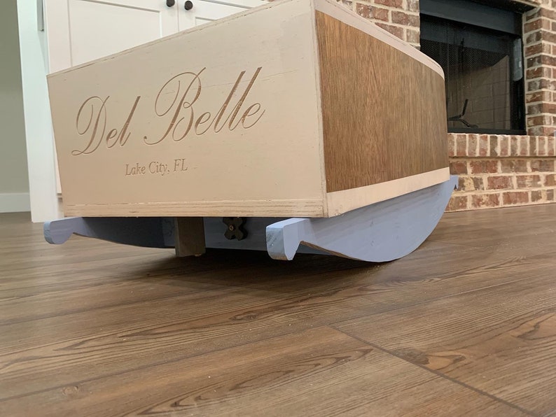 Kids Wood Rocking Boat - Etsy