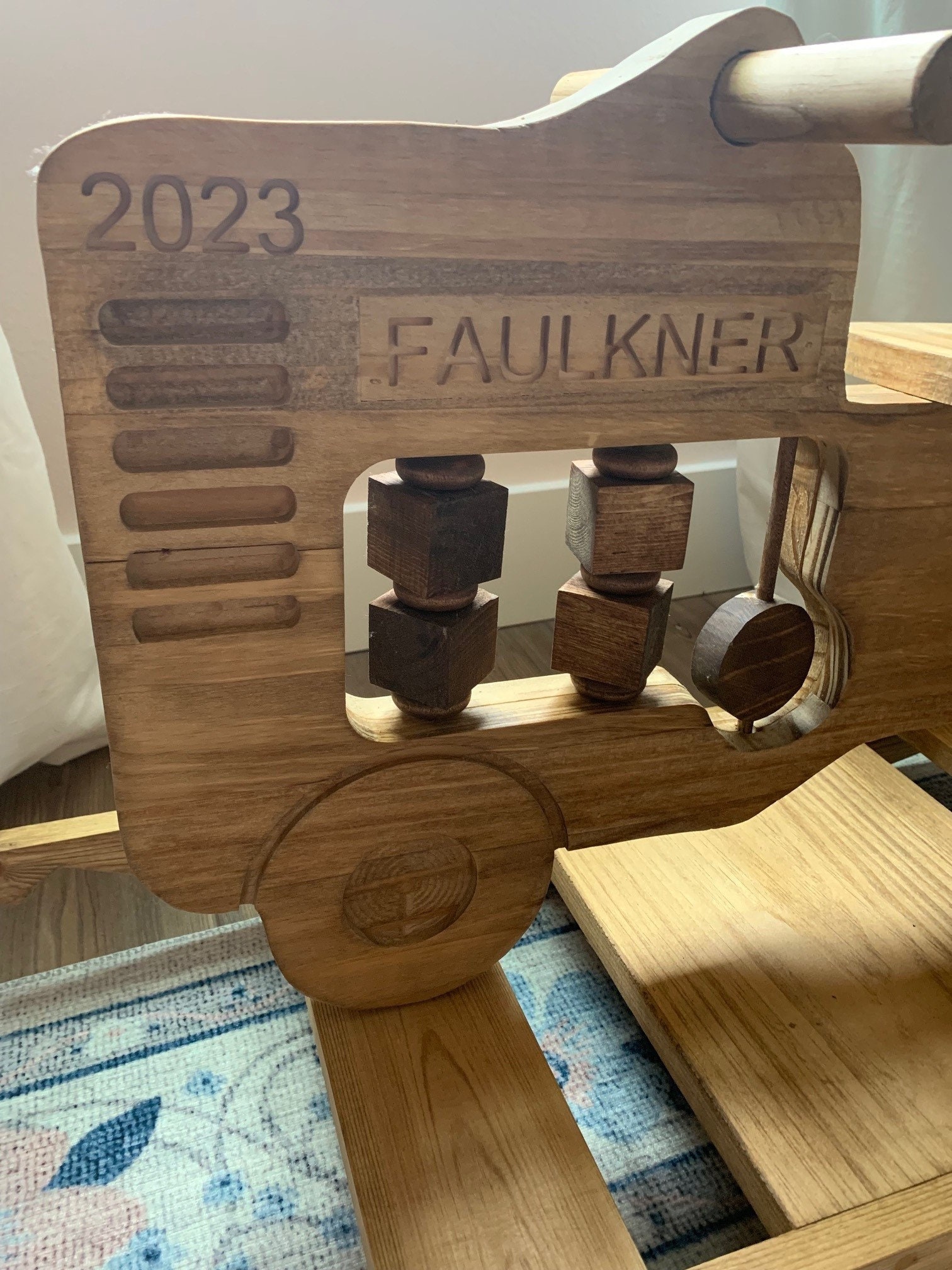 Kids Rocking Tractor - Etsy