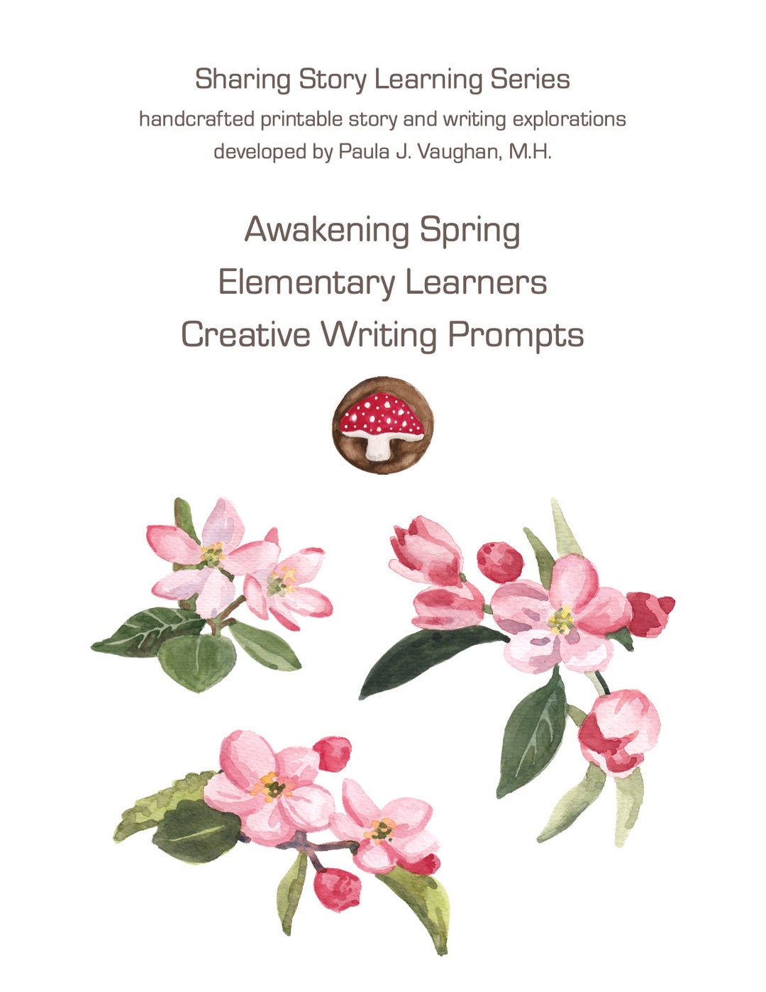 Creative Writing Prompts Elementary Learners Awakening Spring PDF ...