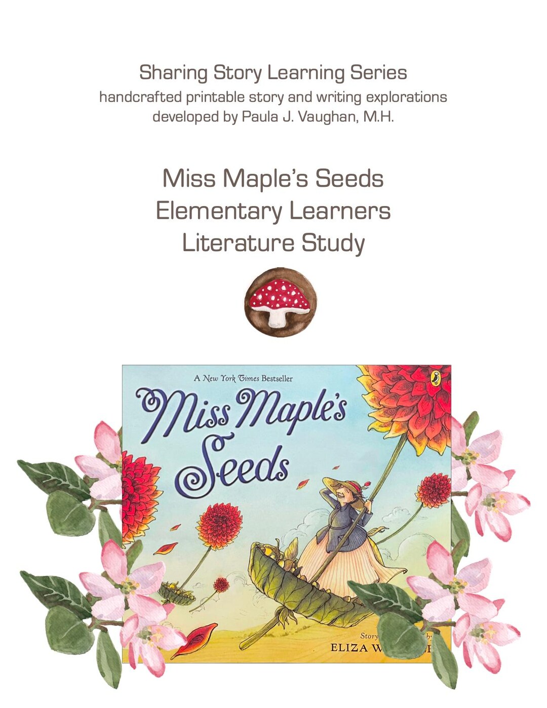 Miss Maple’s Seeds - Literature Study ~ Digital Printable PDF File - Etsy