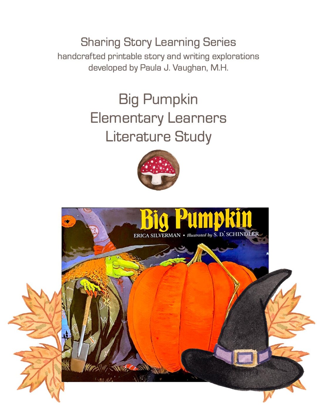 Big Pumpkin - Literature Study ~ Digital Printable - PDF File - Etsy