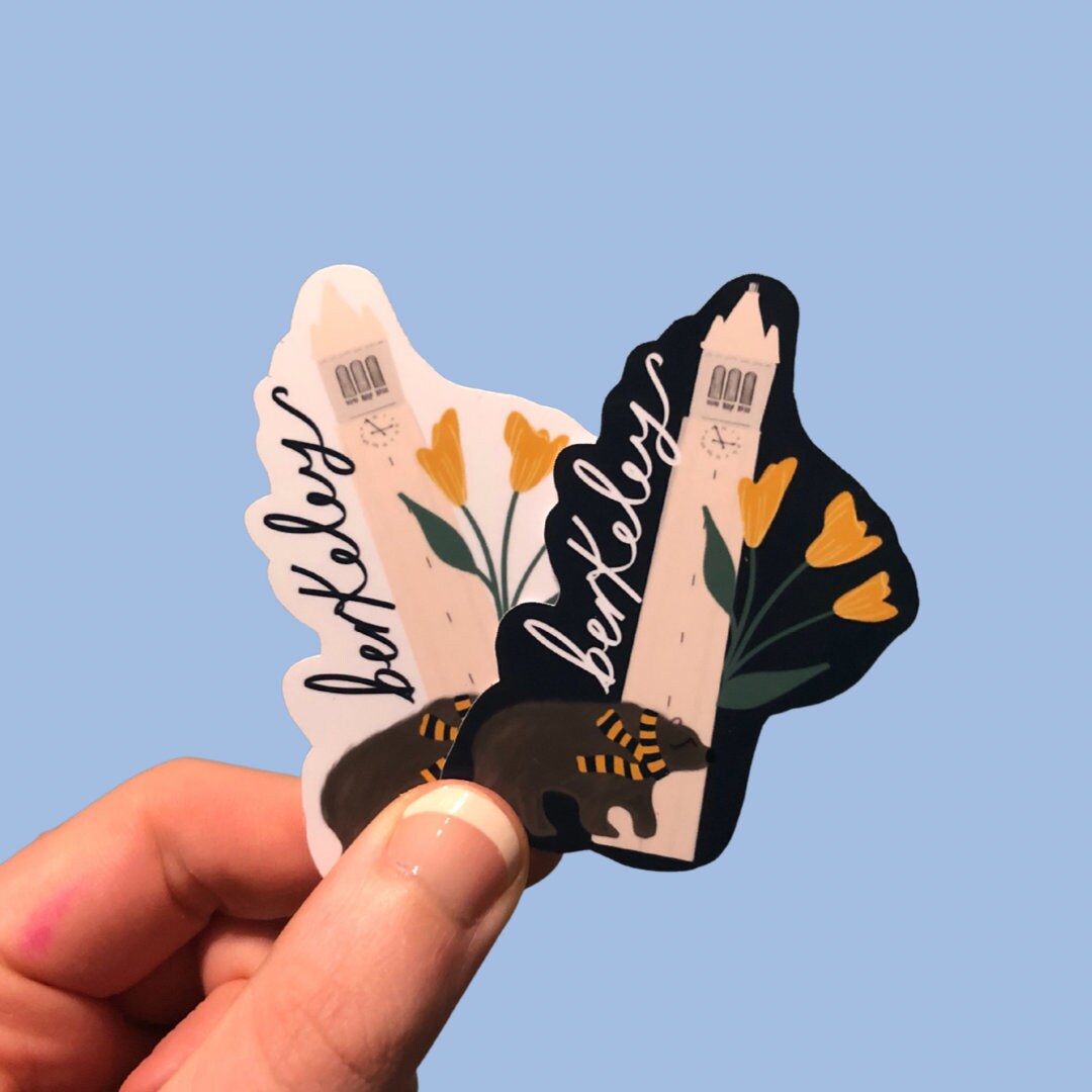 UC Berkeley Sticker - Etsy
