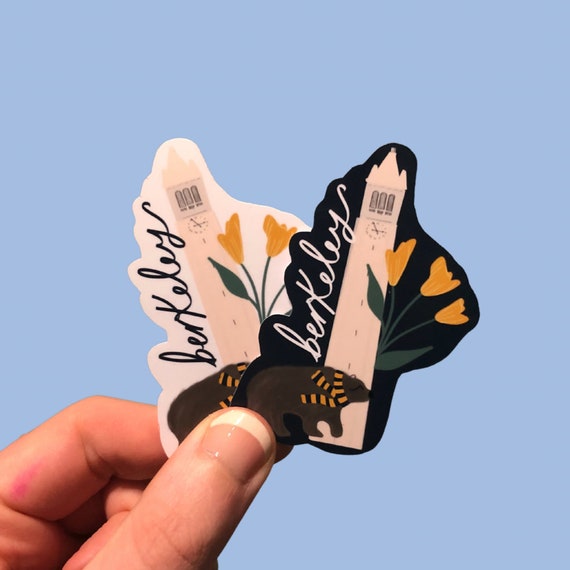 UC Berkeley Sticker | Etsy