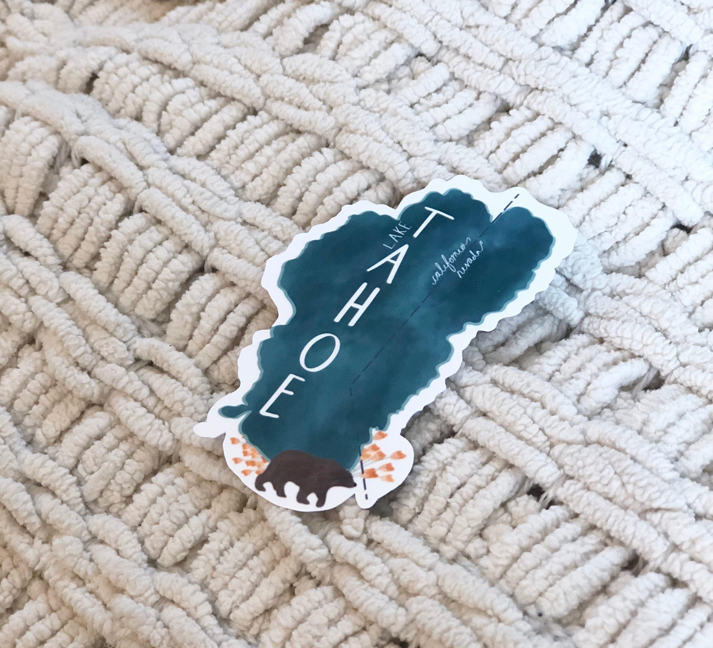 Lake Tahoe Sticker | Etsy