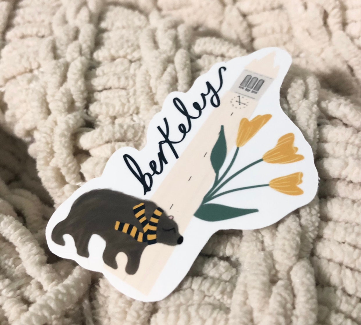 UC Berkeley Sticker | Etsy