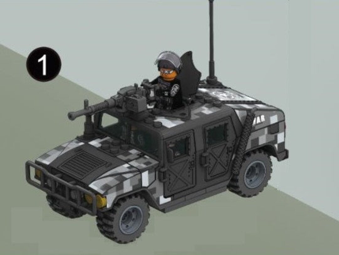 Swat Humvee Mil-blox - Etsy