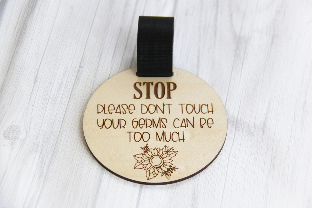 Stop Do Not Touch Car Seat Sign No Touching Baby Sign Car - Etsy