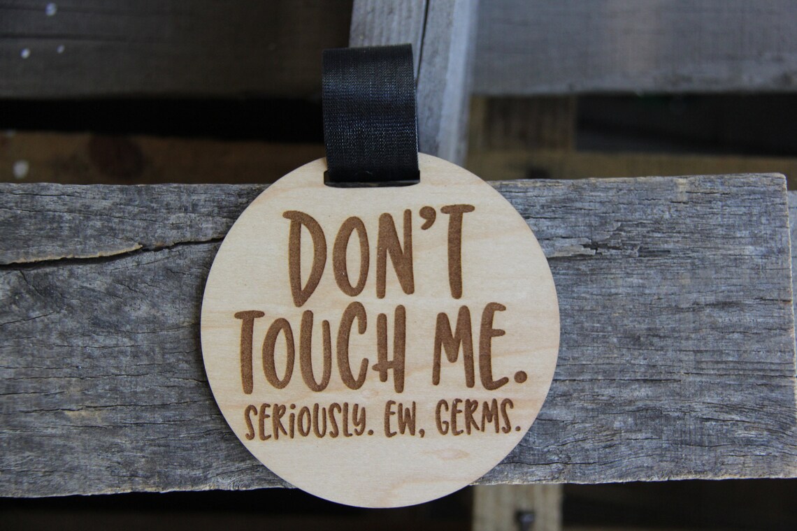 Do Not Touch Car Seat Sign No Touching Baby Sign Ew Germs | Etsy