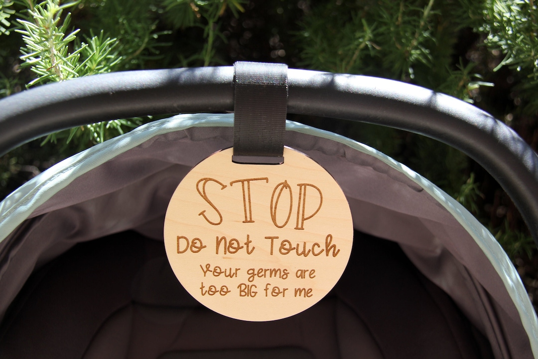 Stop Do Not Touch Car Seat Sign No Touching Baby Sign Car - Etsy